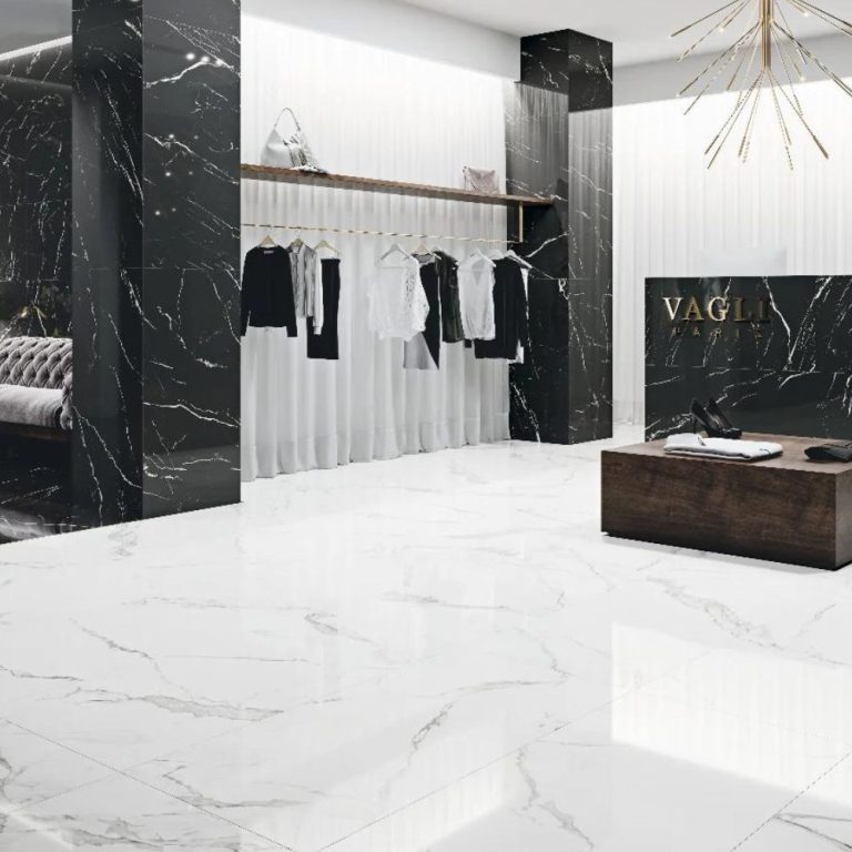 Grespania Marmorea Estatuario polished porcelain | Wall Tile | UK